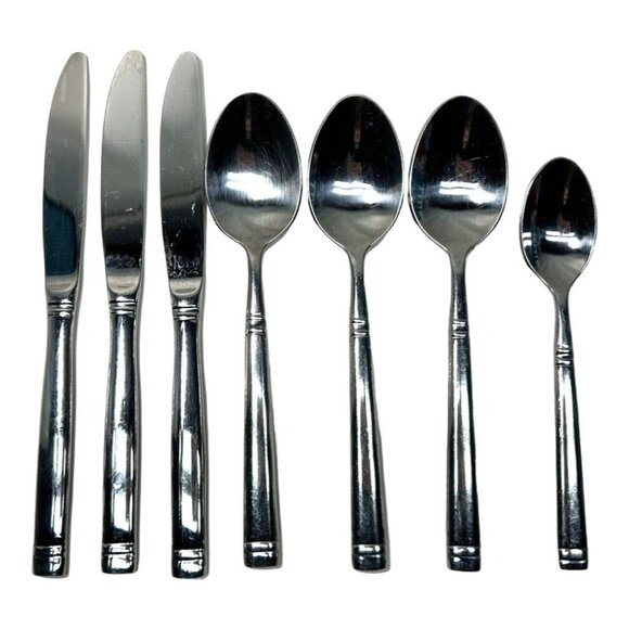 Mikasa | Dining | Mikasa Stephanie Stainless Flatware Knife Tablespoon ...